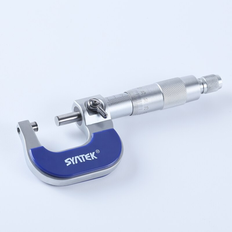 Syntek 0-25mm Outside Micrometer 0.01 mm Metal Mic... – Grandado