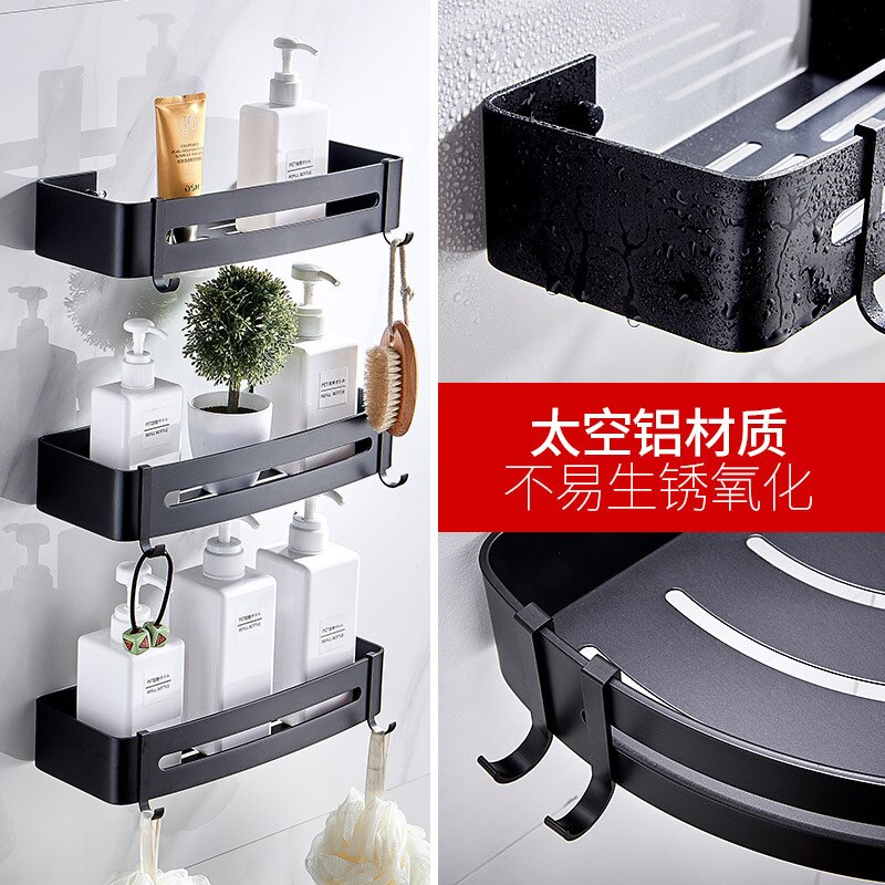 Metalen Bad Opbergrek Hoek Plank Ruimte Aluminium ... – Grandado