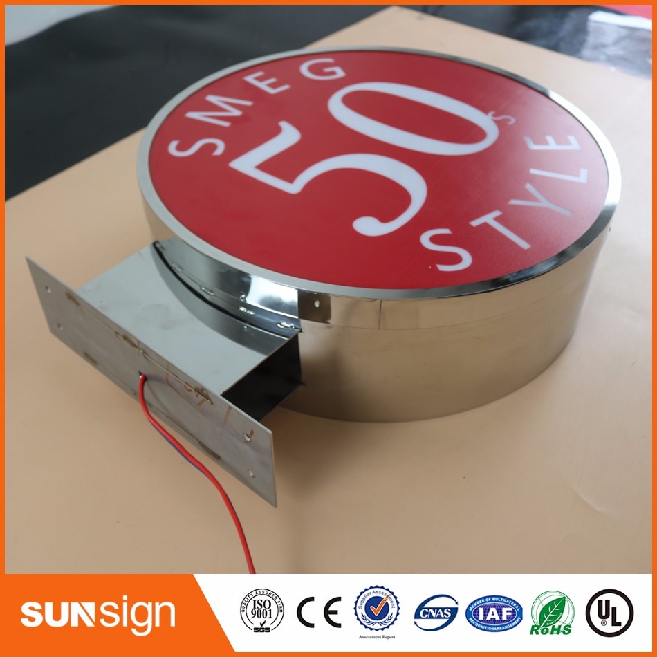 Custom Waterproof light up signs stainless steel L... – Vicedeal