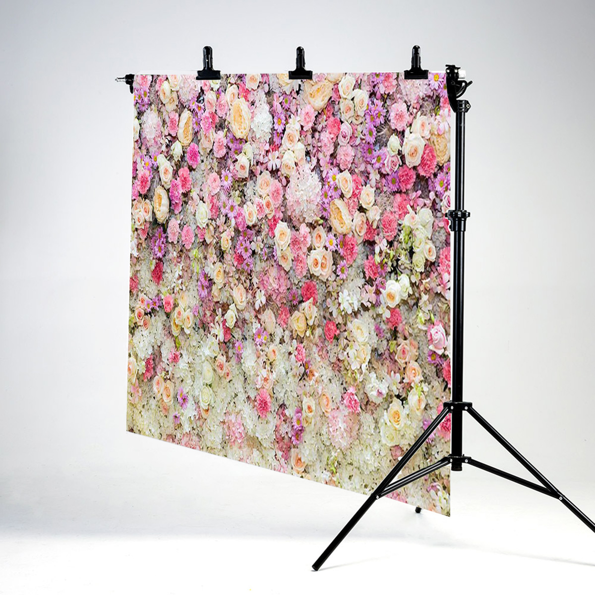 Vinyl Photo Studio Background Cloth 3D Flower Wall... – Grandado