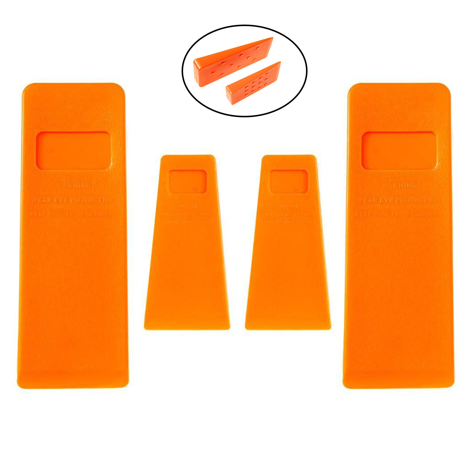 5 Inch 2 Pack Tree Felling Wedges for Tree Cutting... – Grandado