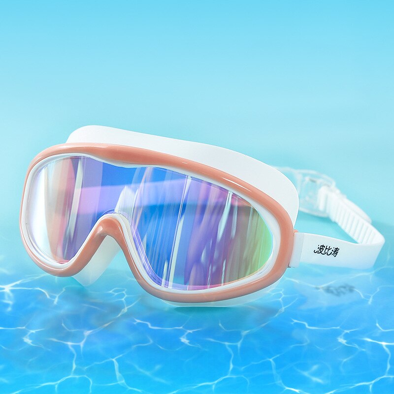 adult swimming goggles big frame flat goggles unis... – Grandado