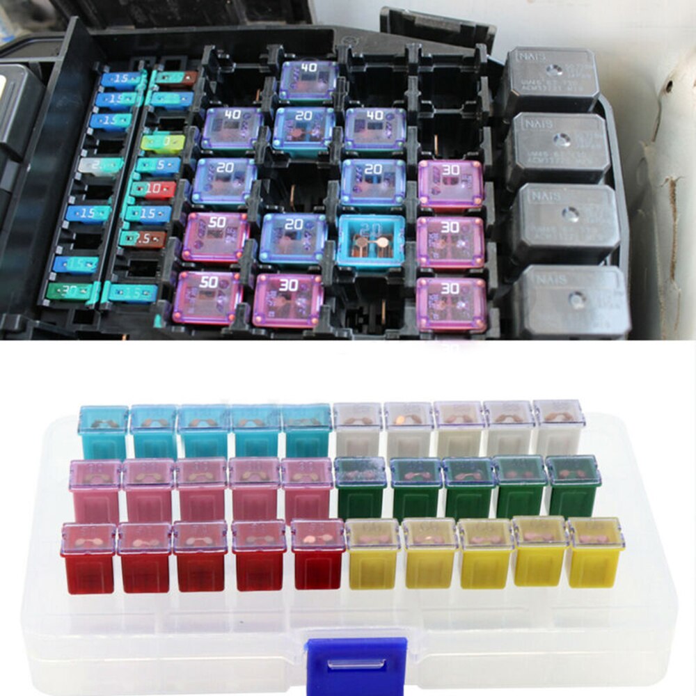 30 Stks/set Auto Auto Koper Zekering Kit 20/25/30/... – Vicedeal