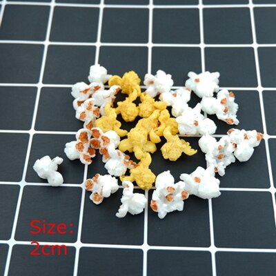 Kawaii Popcorn 3d harz cabochon für telefon Deko h... – Grandado