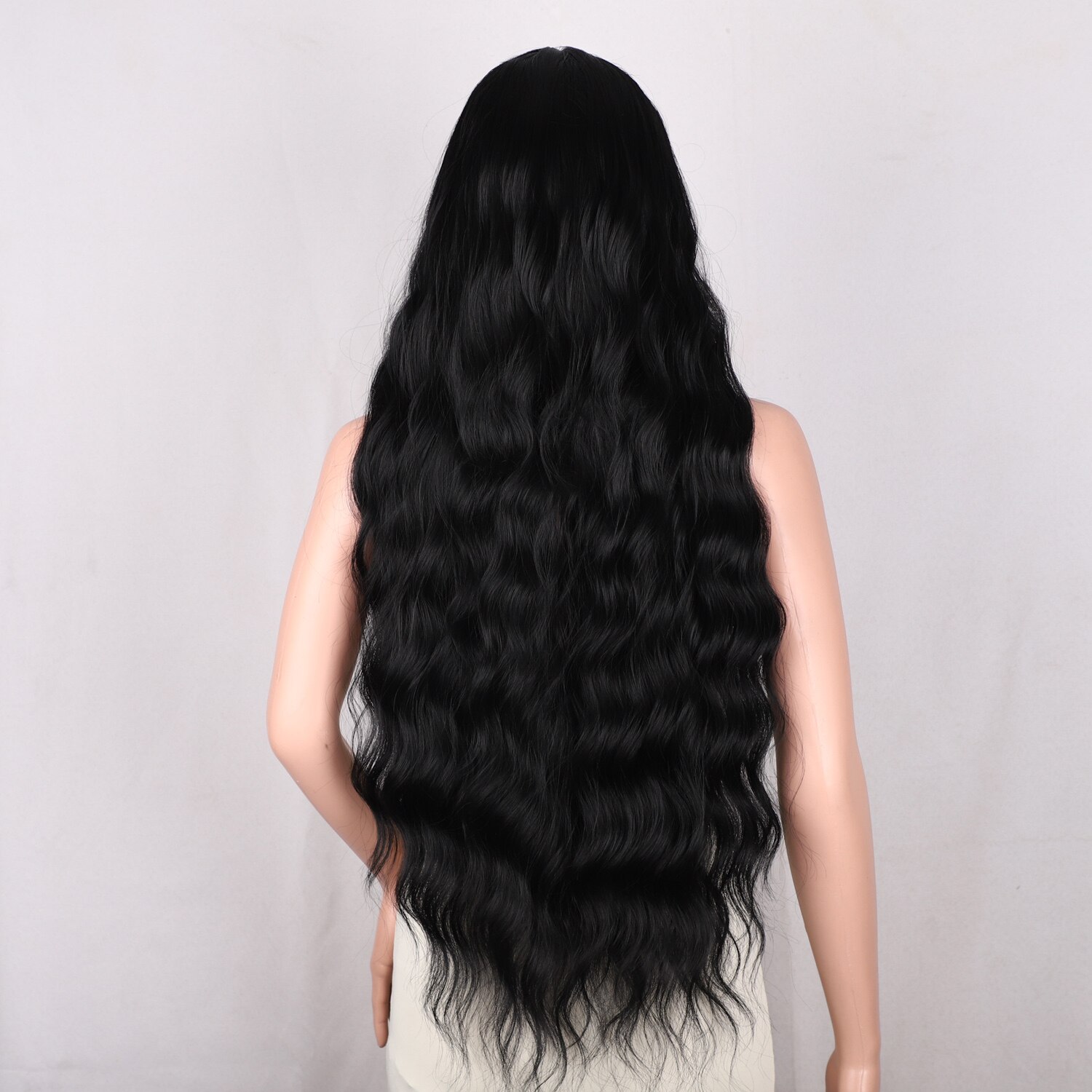Stamped Glorious Synthetic Long Body Wave Wigs for... – Grandado
