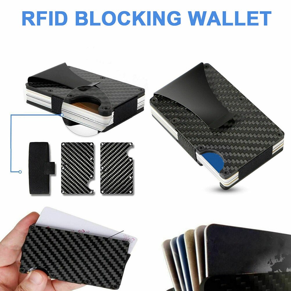 RFID Blocking Business Credit Card Holder Case Sli... – Grandado