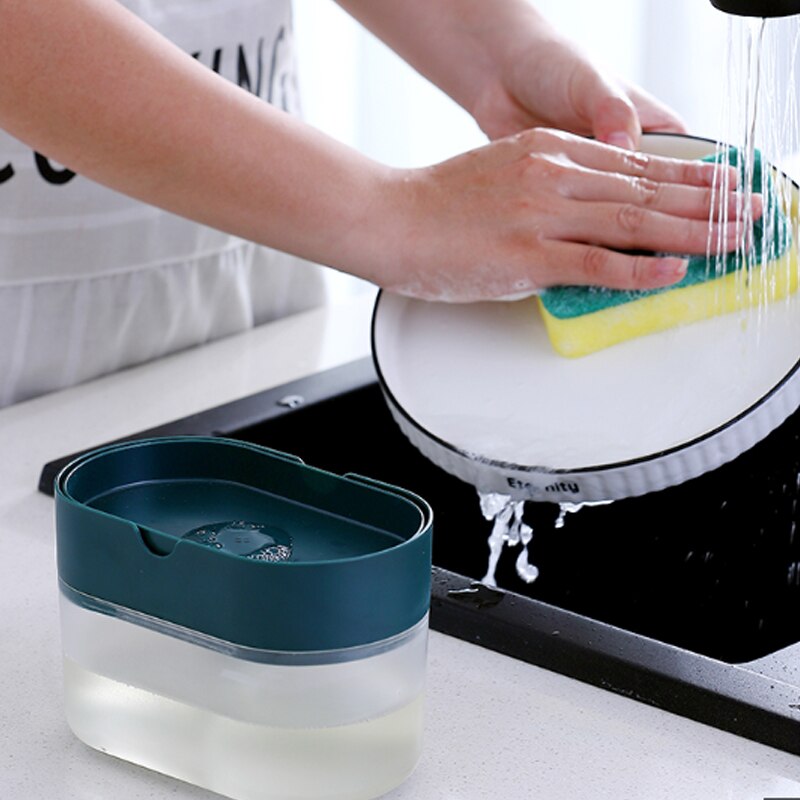 Kitchen Dishwashing Brush and Dishwashing Liquid A... – Vicedeal