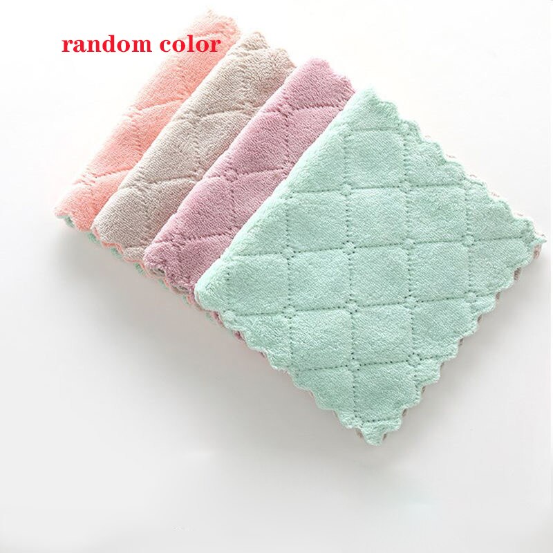 5pcs Microfiber Rags Super Absorbent Kitchen Clean... – Vicedeal