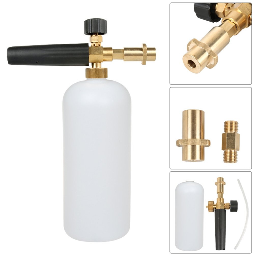 Adjustable Brass Snow Foam Lance Foam Nozzle Foam ... – Grandado