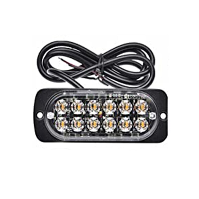 munirater 6-Pack Yellow Emergency Strobe Lamps 12-... – Grandado