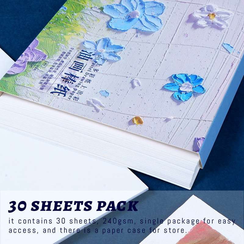 Paul Rubens Oil Pastel Drawing Paper 240G 30Sheets... – Vicedeal