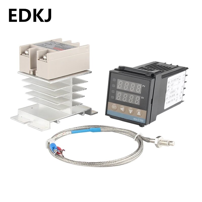 REX-C100 Thermostat RKC PID Digital intelligent In... – Grandado