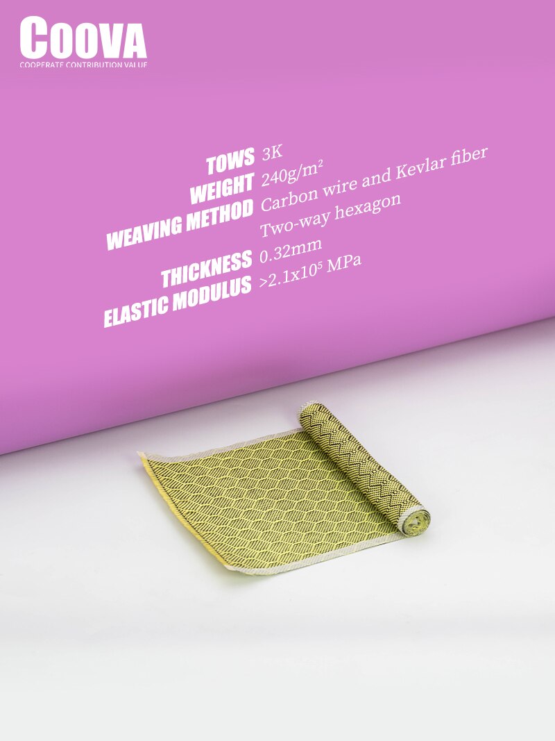 F212 COOVA 3K Yellow & Carbon Fiber Cloth Hone... – Grandado