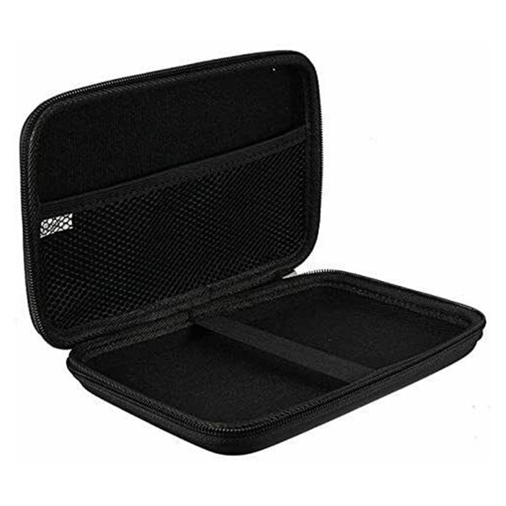 7 Inch Zwart Hard Shell Carry Bag Zipper Pouch Cas... – Vicedeal