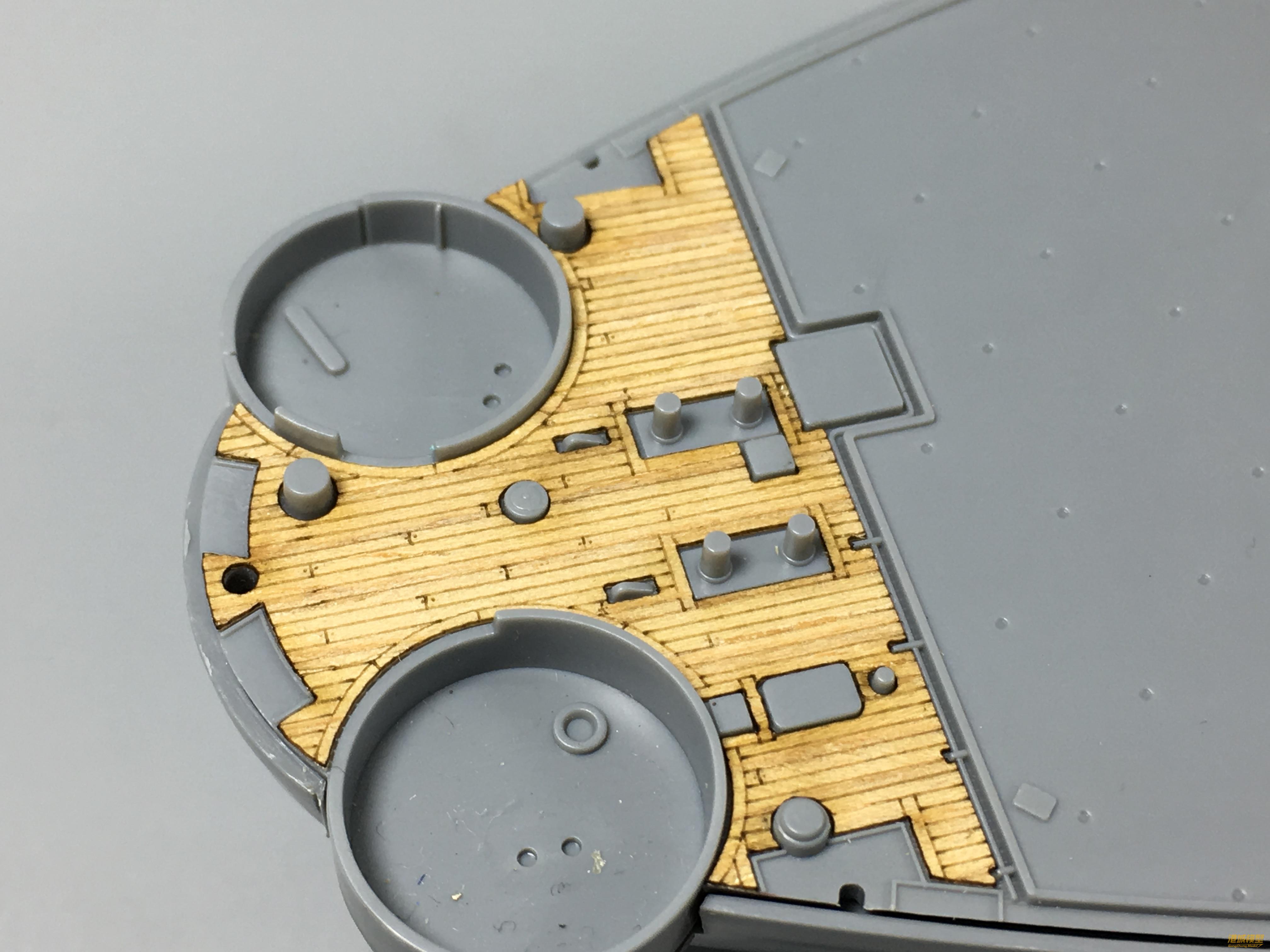 1/350 Schaal Houten Dek voor Tamiya 78029 USS Miss... – Grandado