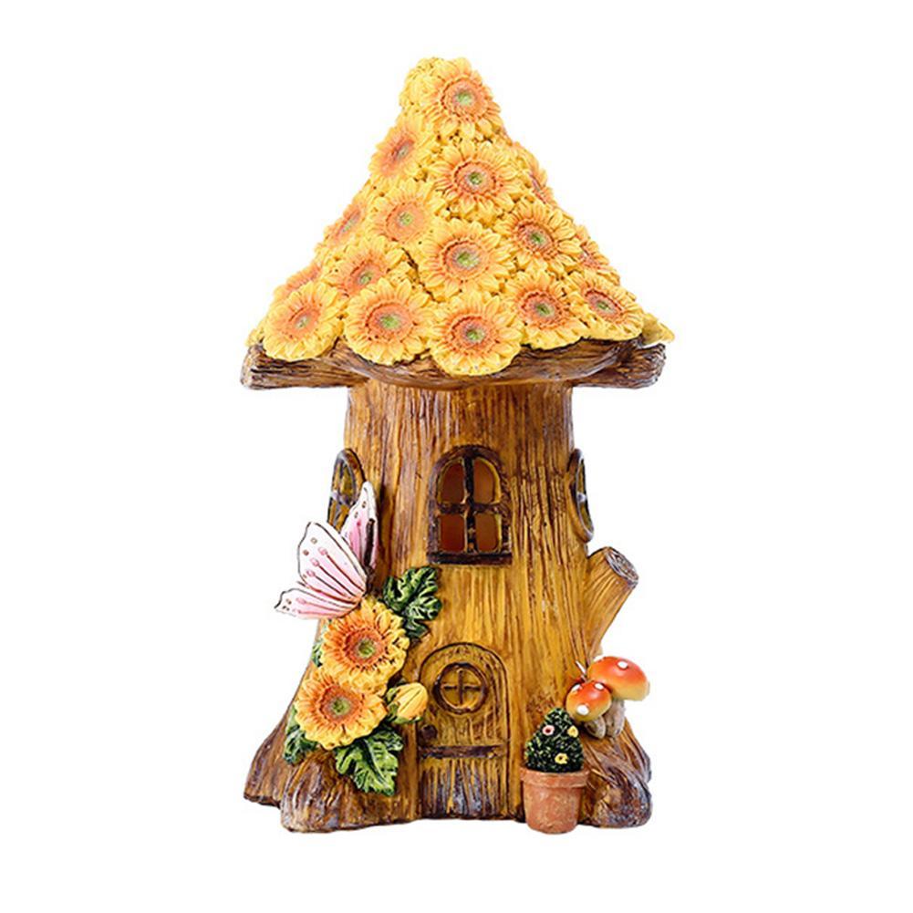 Craft Miniature House Solar Powered Decor Led Gard... – Vicedeal