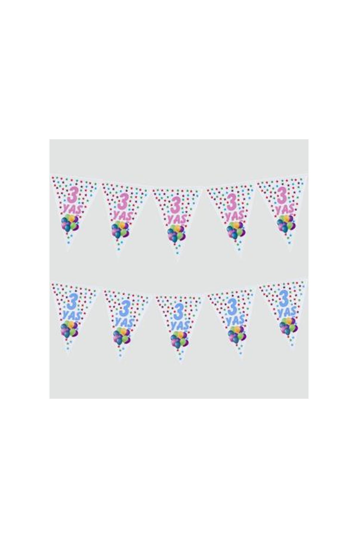 10'Lu 3 Age Triangle Streamer – Grandado