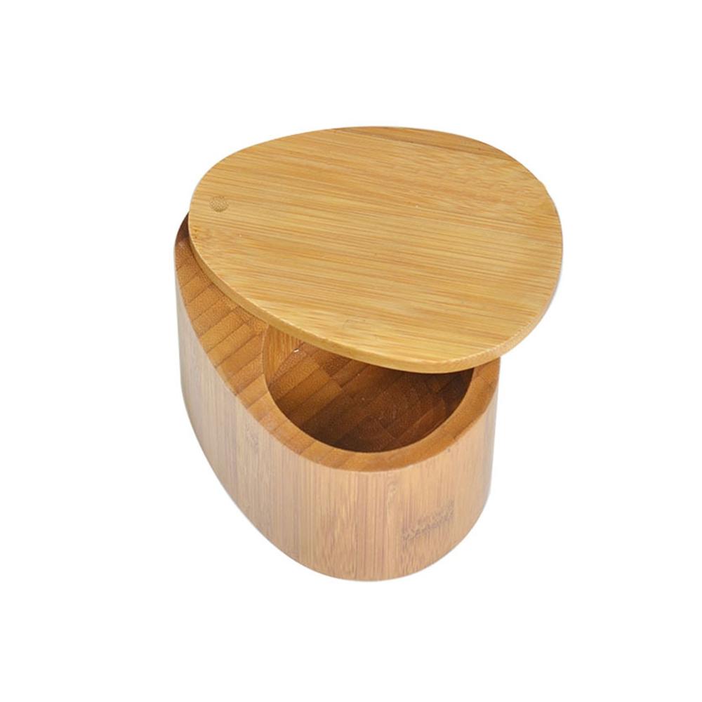 Bamboo Seasoning Jar Sugar Salt Pepper Herbs Tooth... – Grandado