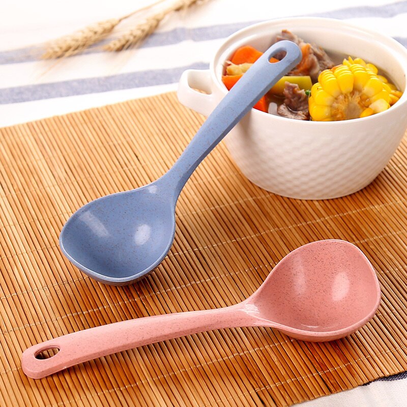Tarwesteel Lepel Plastic Grote Soep Lepel Huishoud... – Grandado