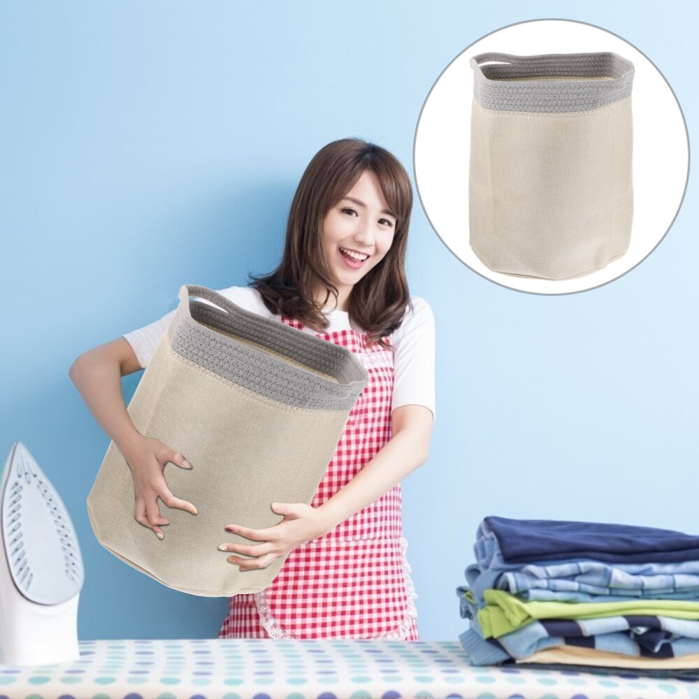 Laundry Storage Basket Practical Sundries Organize... – Vicedeal