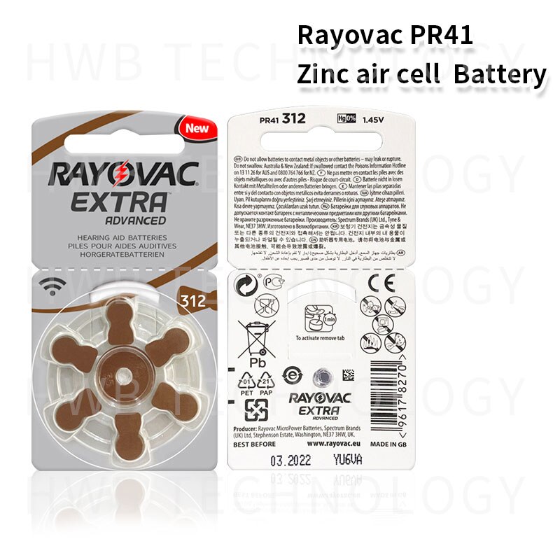30x 5(card) Rayovac Extra Performance Hearing Aid ... – Grandado