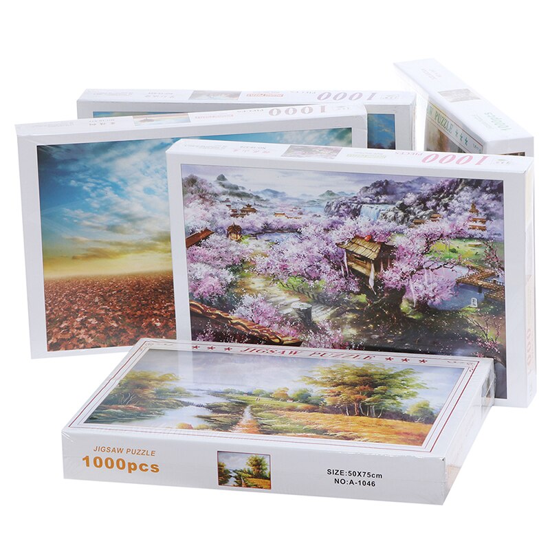 1000 Pieces Assembling Puzzles Educational Toy for... – Vicedeal