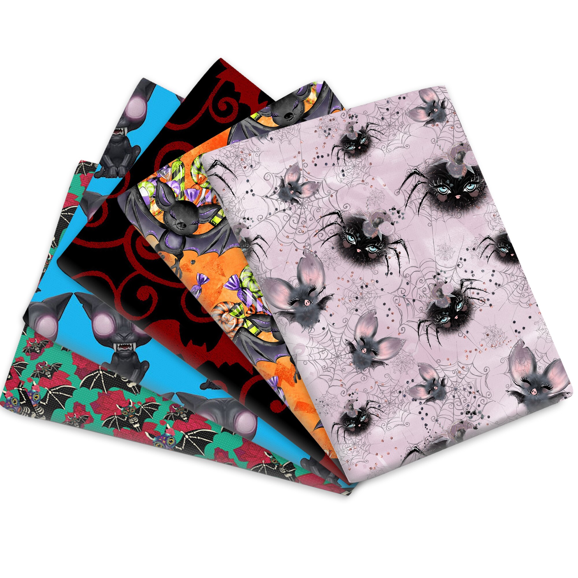 50*145cm Bat Series 100% Cotton Fabric Patchwork S... – Grandado