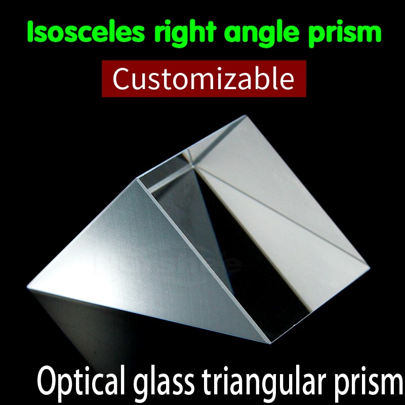 Optical glass driehoekig prisma (30x30x30mm) – Vicedeal