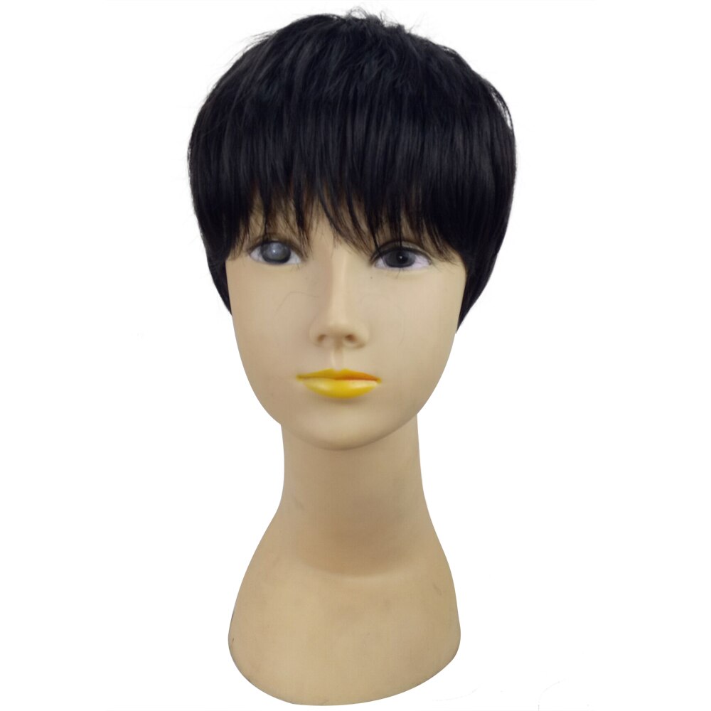 HAIRJOY Wig 1B Color Short Straight Synthetic Woma... – Grandado