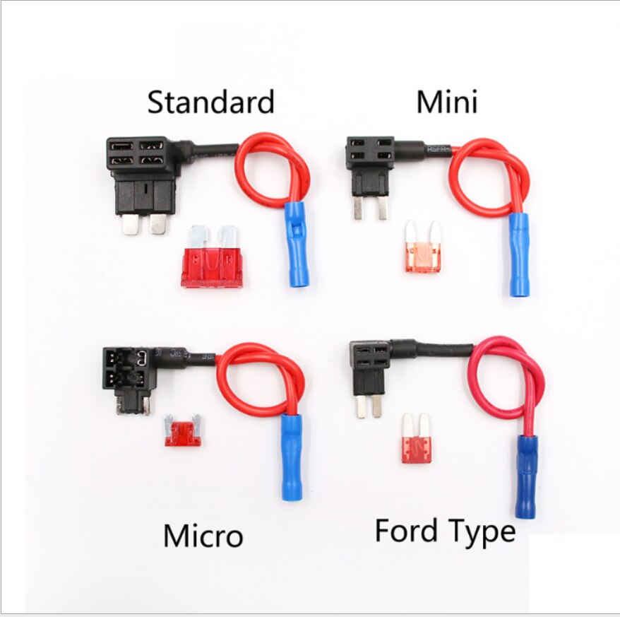 12V Fuse Holder Tap Add-A-Circuit Blade Holder Sta... – Grandado