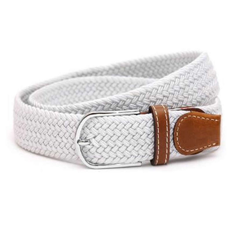 6 colors Men's Stretch Belt Premium Leather Golf W... – Grandado