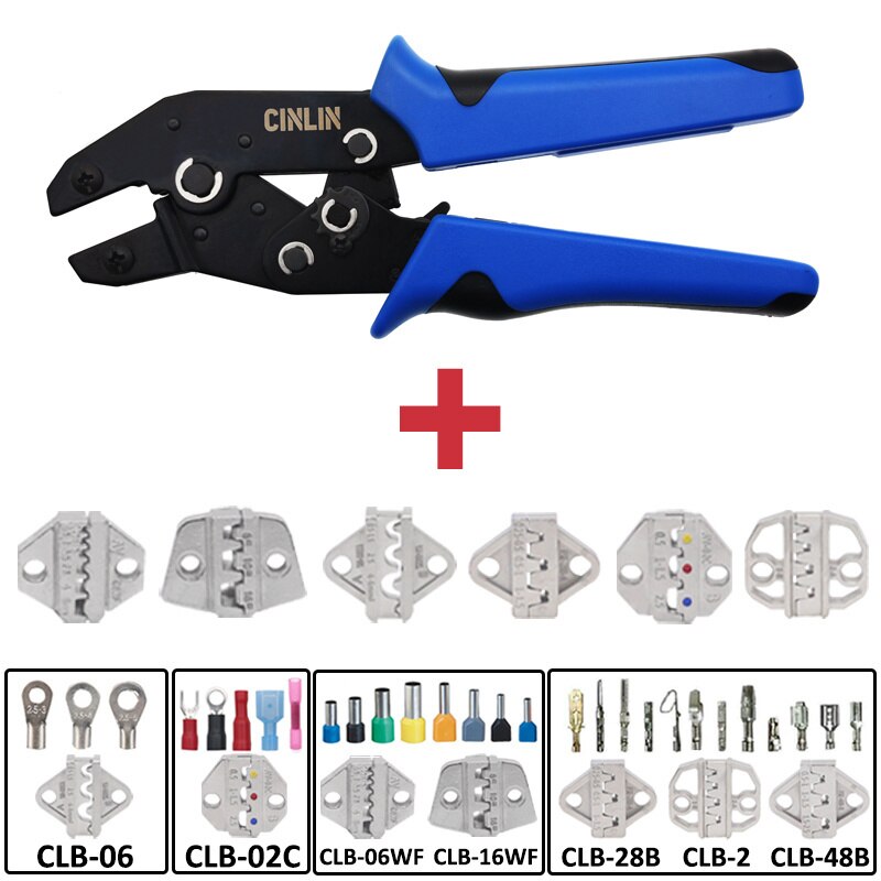 Crimp Pliers & Dies Set Wire Terminals Crimpin... – Vicedeal