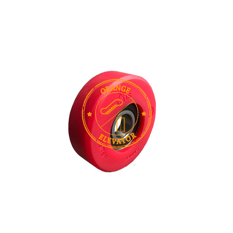 Escalator Step Roller Red OD80mm W25mm 6204-2RS – Grandado