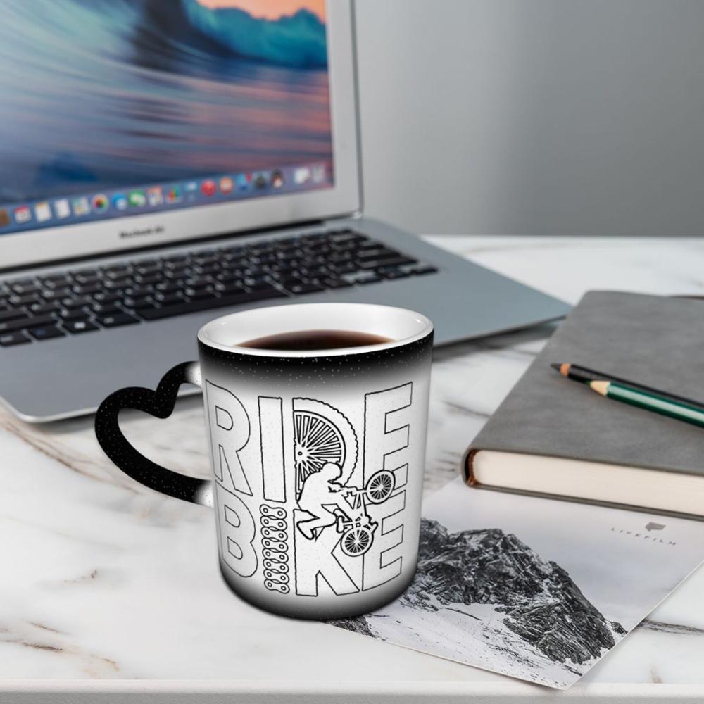 MTB Bike Mountain Ride Black coffee K mugs glass c... – Vicedeal