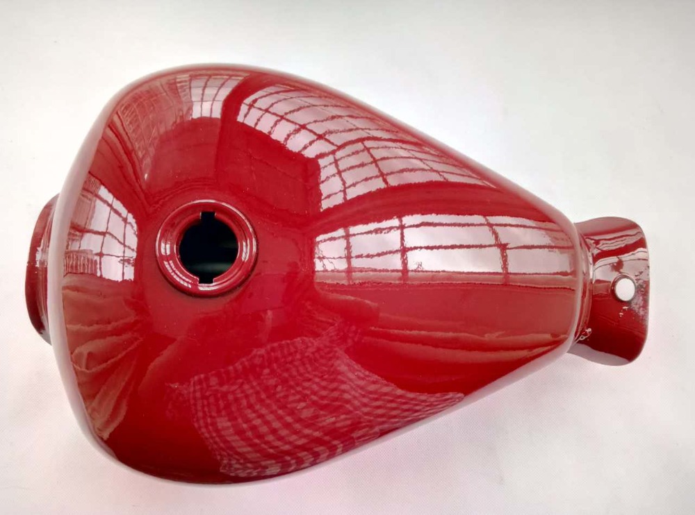 Pure Red 9L 2.37GAL Street Bob Gas Petrol Motorcycle Fuel Tank – Grandado