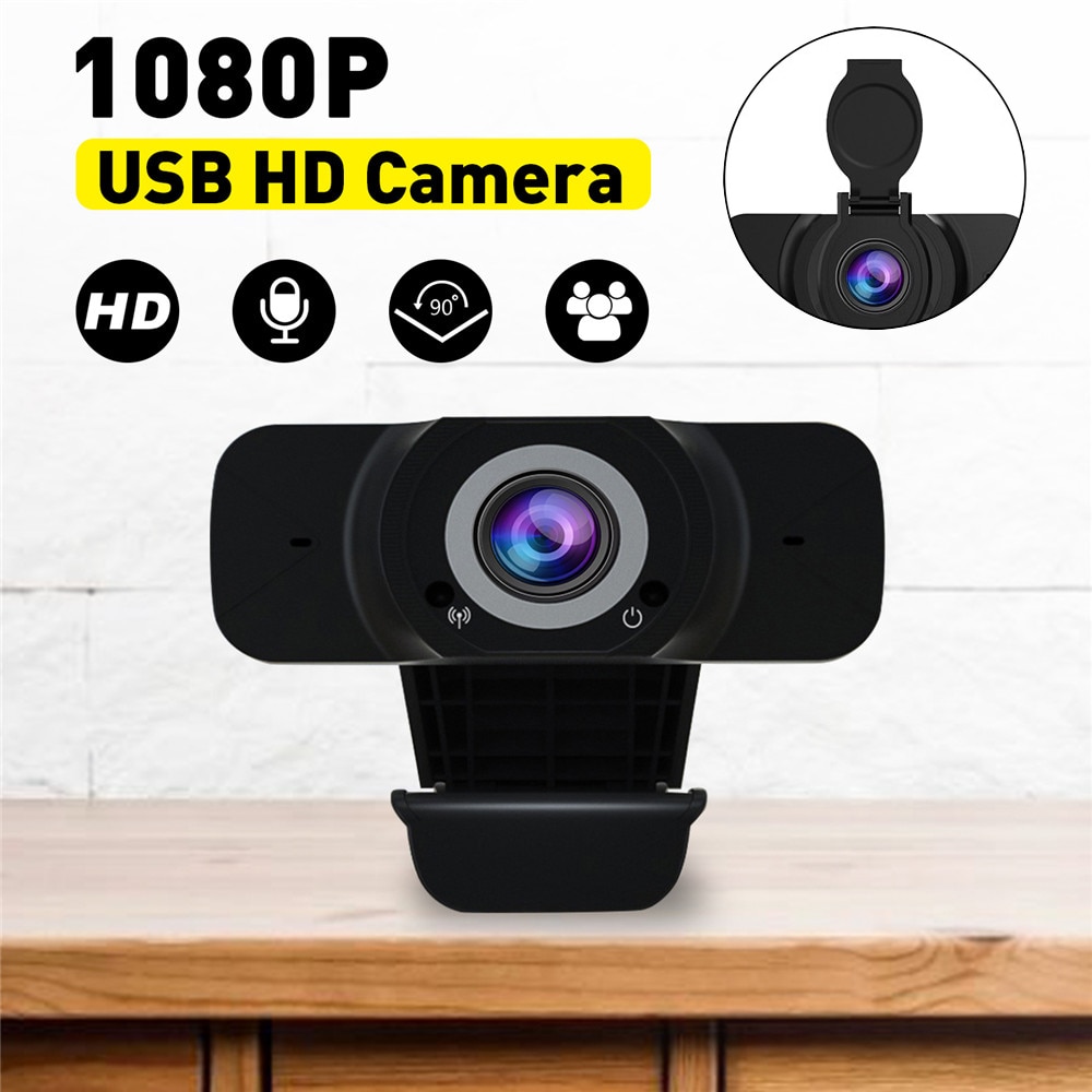 BALLEEN.E Full HD 1080P USB Webcam With Built-in M... – Grandado
