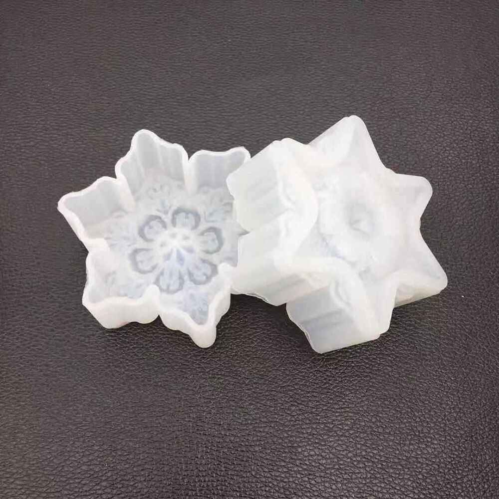 3d snefnug stjerne silikone form jule chokolade sæ... – Grandado
