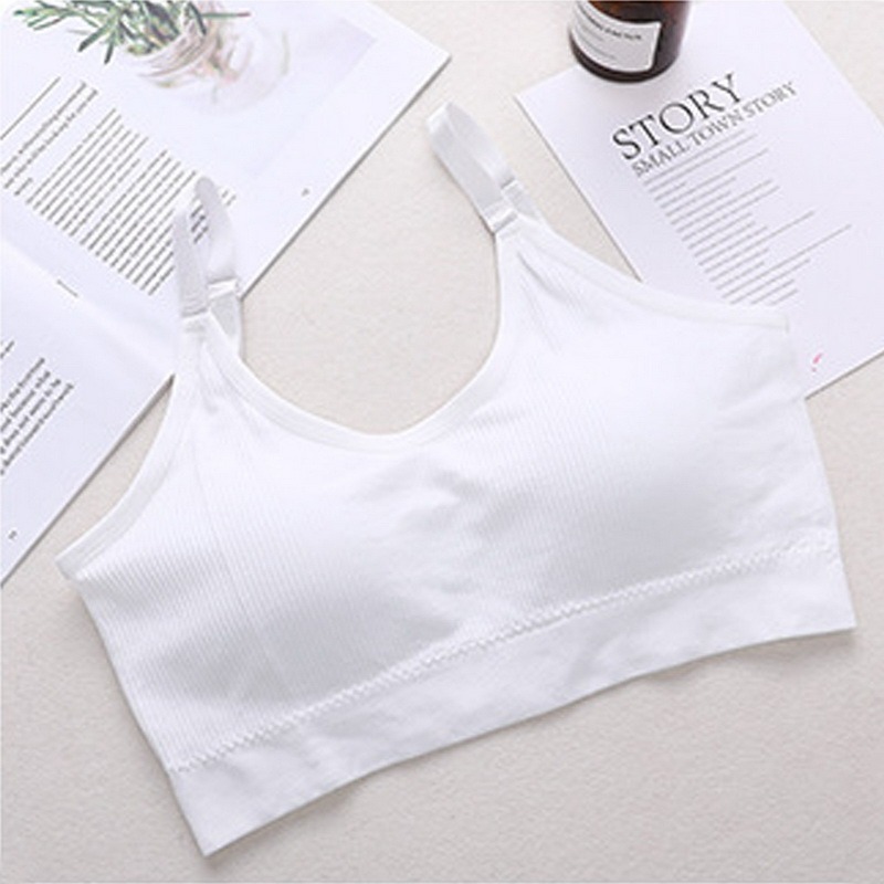 Women Sports Bra Elastic Padded Gym Running Bra So... – Grandado