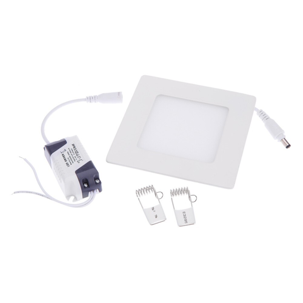 6 W Vierkante LED Inbouw Plafond Panel Licht Down ... – Vicedeal