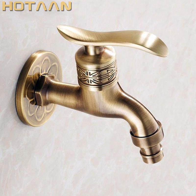 Bibcock faucet tap crane Antique Brass Finish Bath... – Grandado