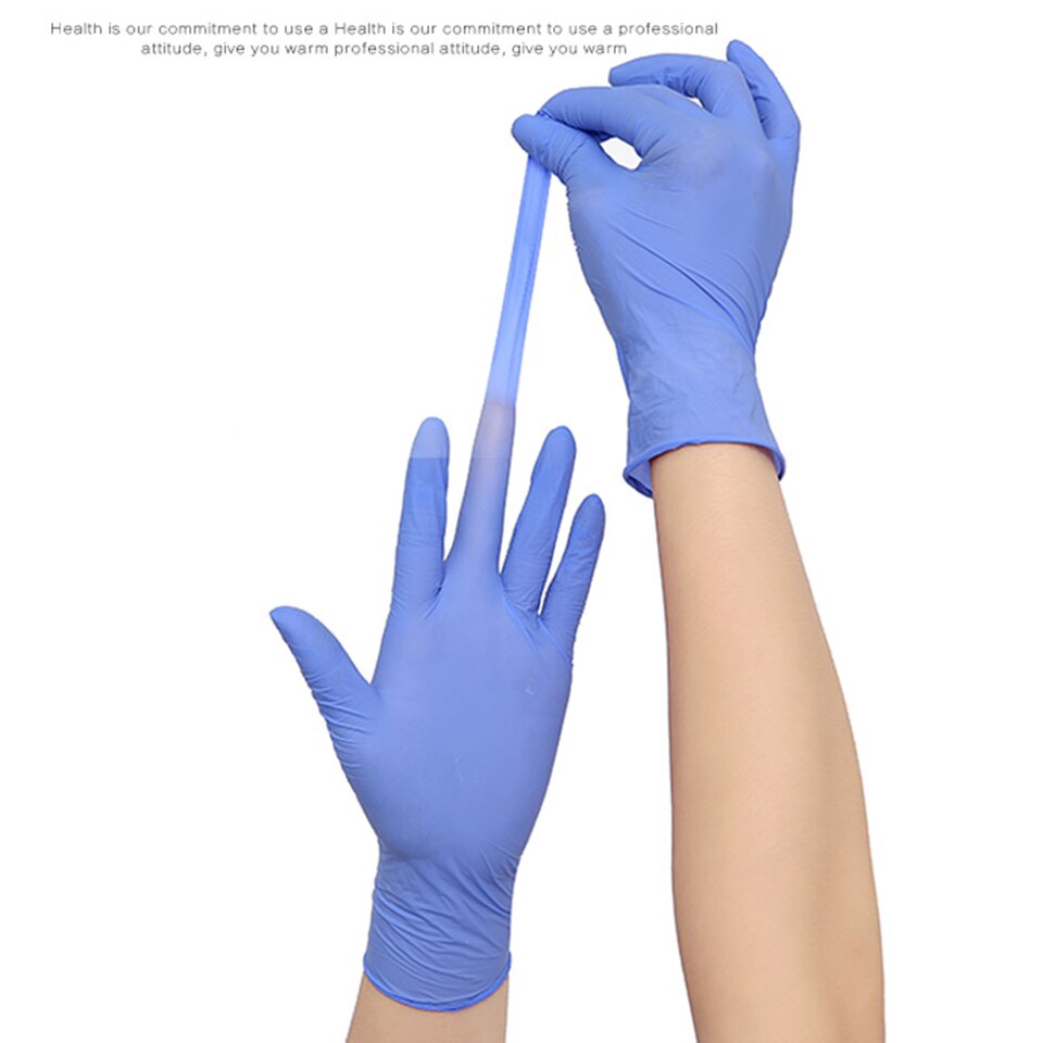Super Tough and Elastic Disposable Gloves Latex 50... – Grandado