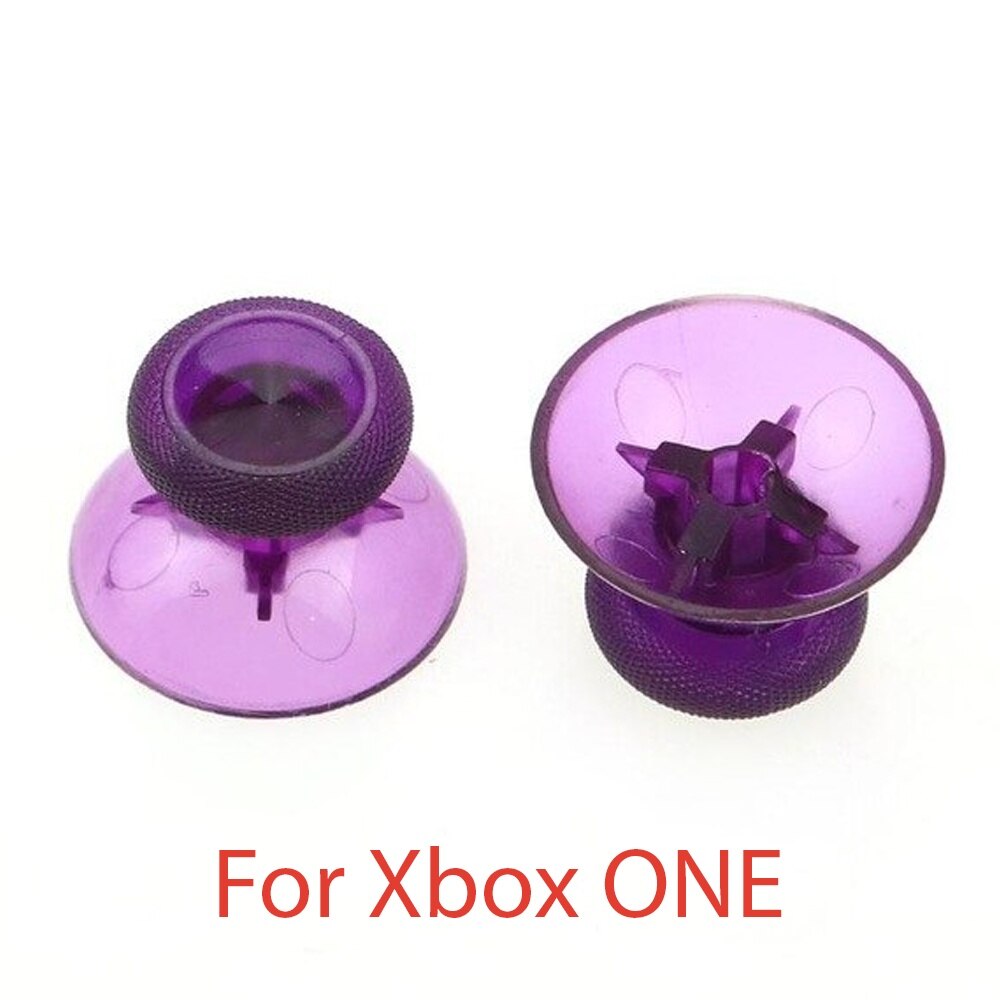 2x JOYSTICK XBOX ONE STICK VIOLETA TRANSPARENTE MA... – Grandado