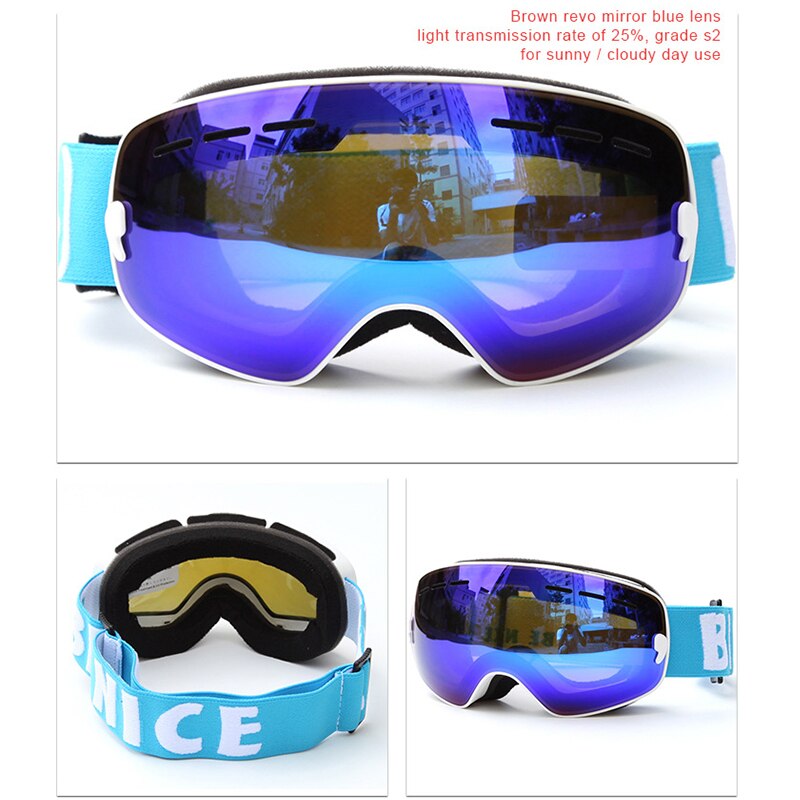 Ski Goggles Kids Snowboard Goggles Boys Girls Glas... – Vicedeal