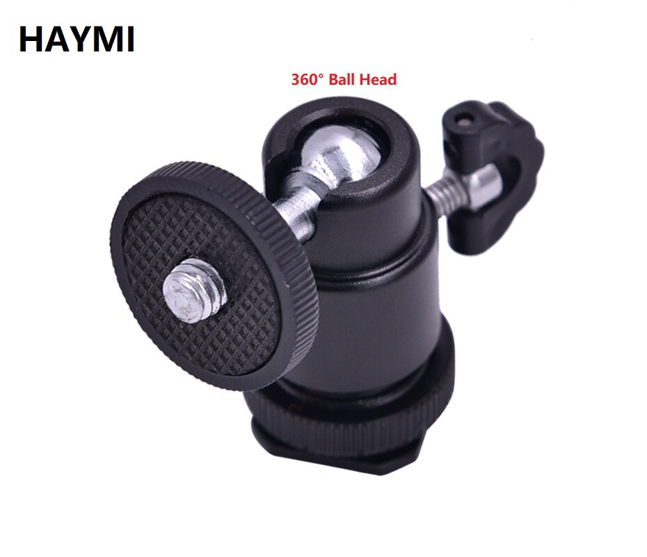 HAYMI Aluminium 360 Swivel Camera Mini Statief Bal... – Vicedeal