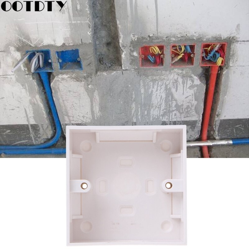86 X 86mm Waterproof Wall Plate Junction Box Back ... – Grandado