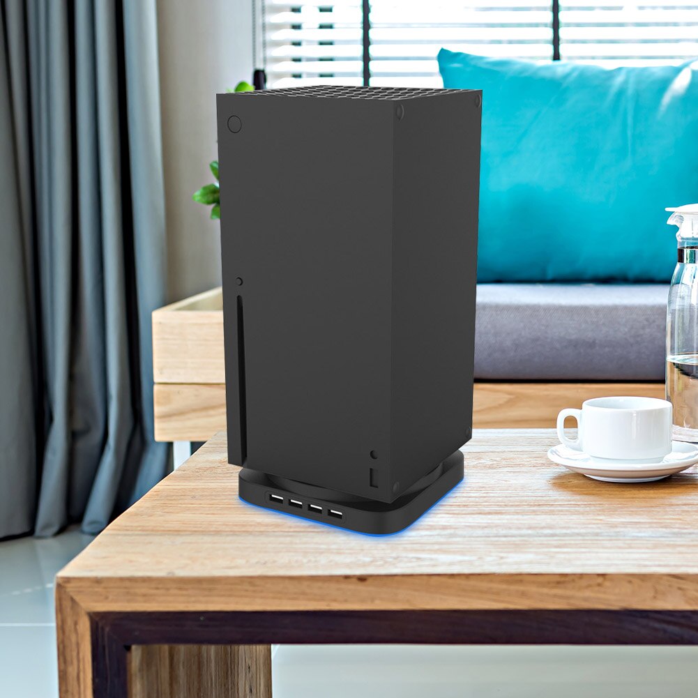 Blue Light Game Console Vertical Stand Electronic ... – Grandado