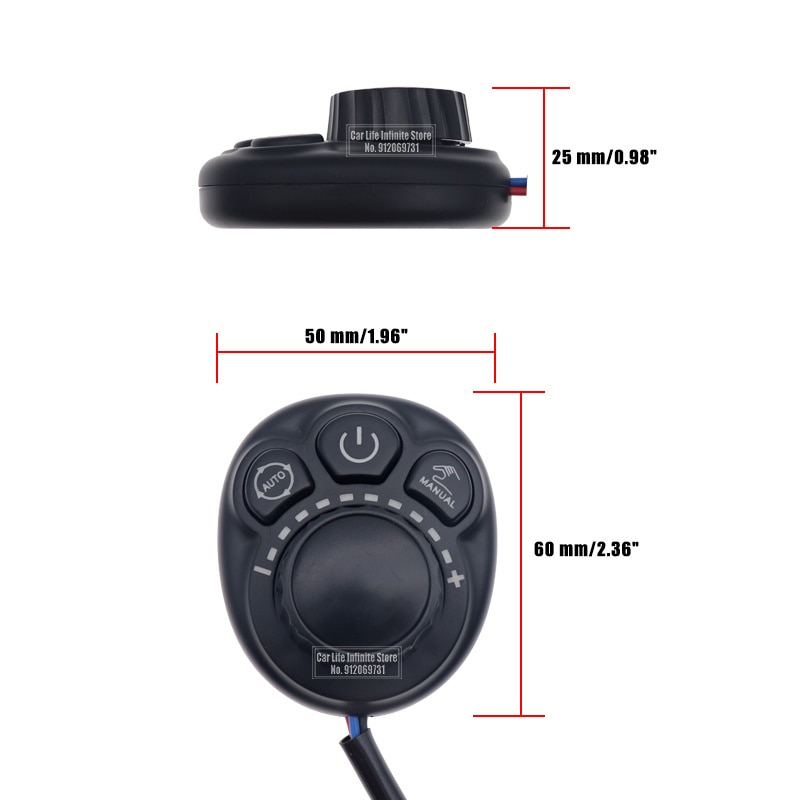 Car Parking Heater Controller Knob Rotary Switch U... – Vicedeal