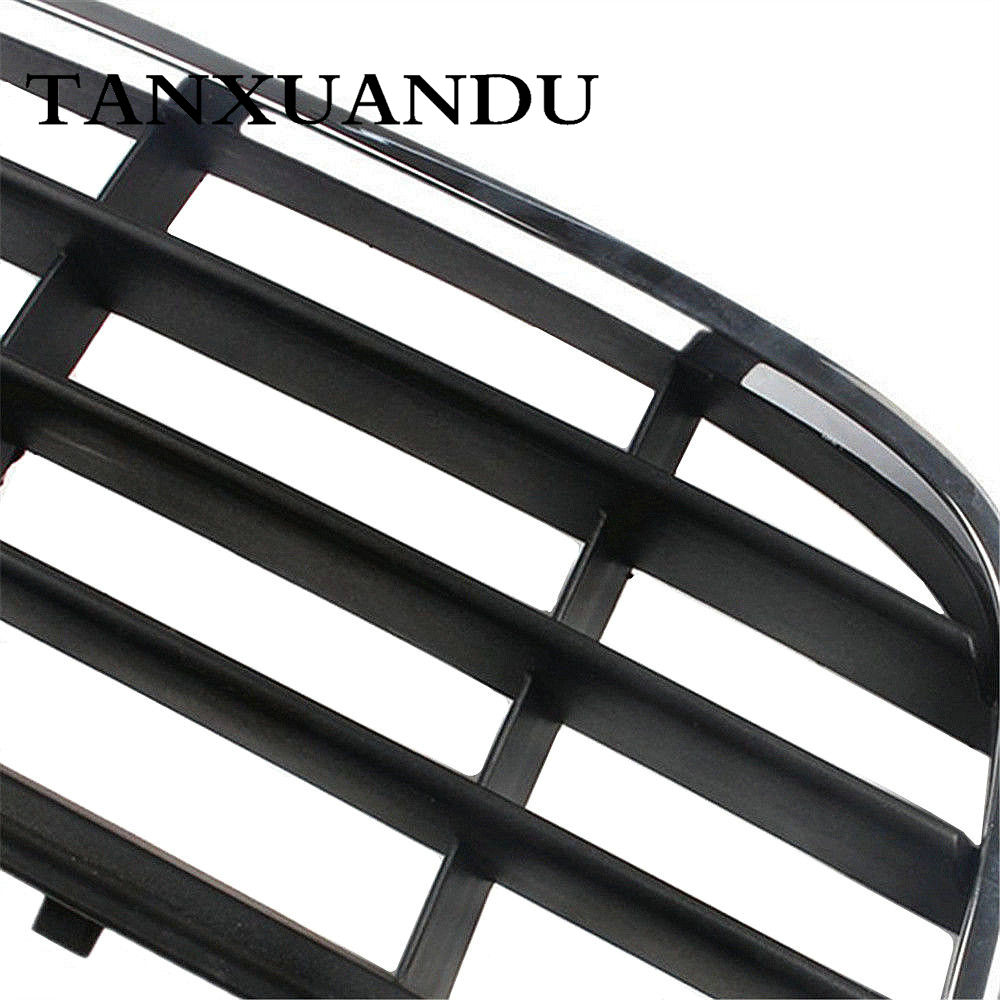 Front Bumper Lower Center Grille With Chrome Trim ... – Grandado