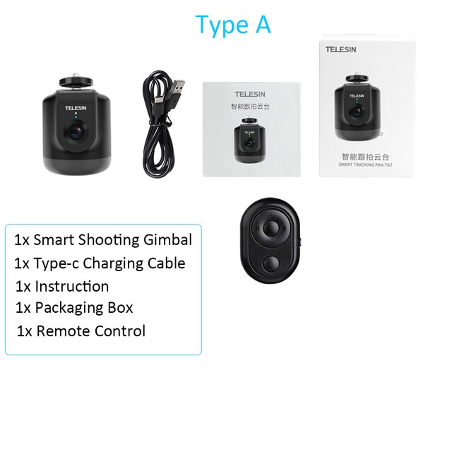 TELESIN Auto Face Tracking Gimbal Stabilizer Smart... – Grandado