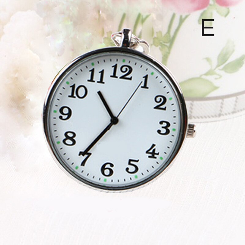 Newly Pocket Watch Small Round Dial Quartz Analog ... – Vicedeal